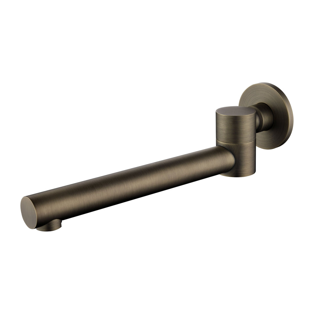 Northcote Antique Brass Swivel Bath Spout – Icon Bathware