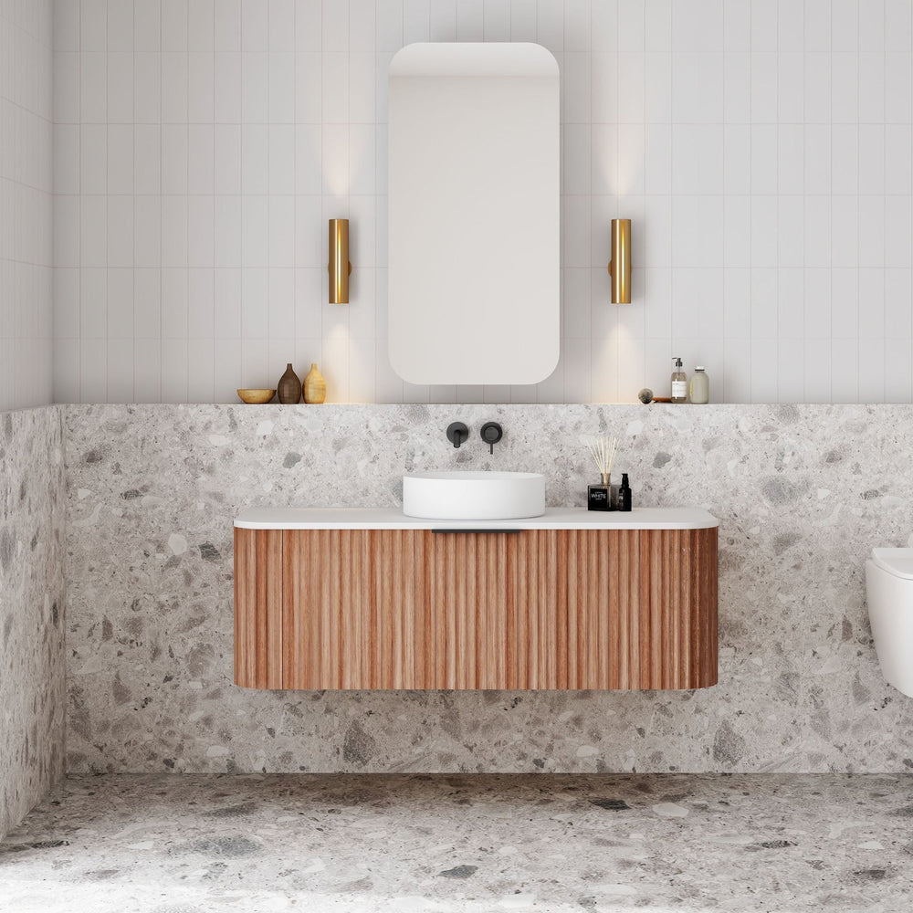 Cassa Design V-Groove wall hung vanity – Icon Bathware