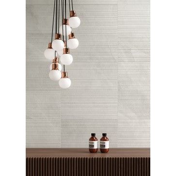 Shale moon ribbed matt | Icon Bathware