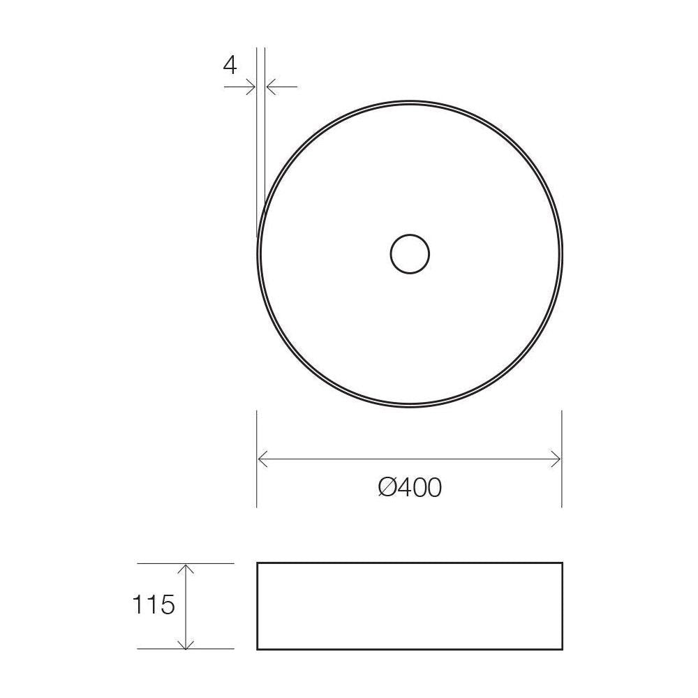 Venn Above Counter Basin – Icon Bathware